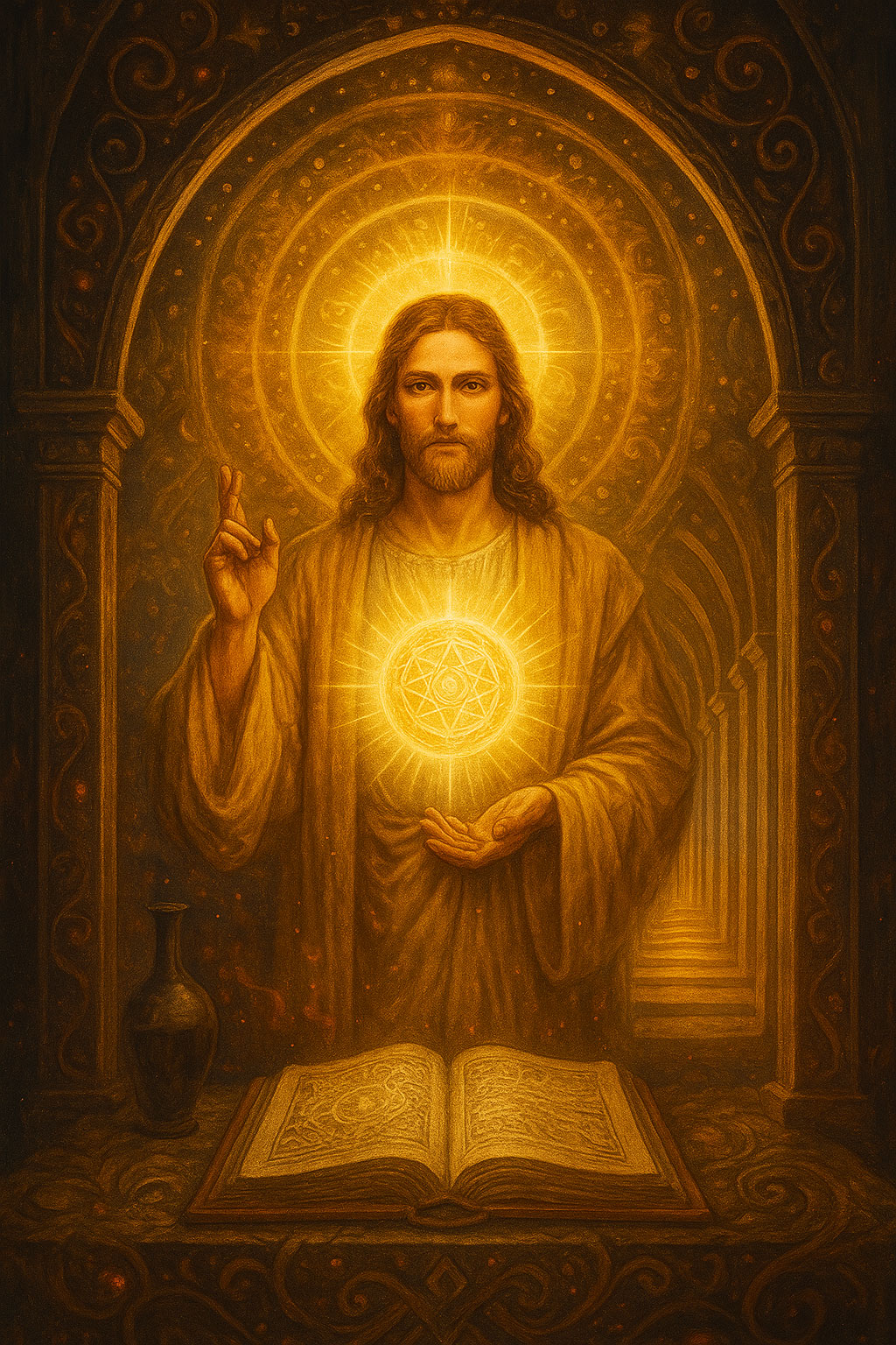 The Hidden Magic of Jesus: Gnostic Light and the 14 Gates of Inner Alchemy